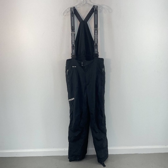 Spyder | Pants | Spyder Black Insulated Ski Snow Bib Pants Suspender ...